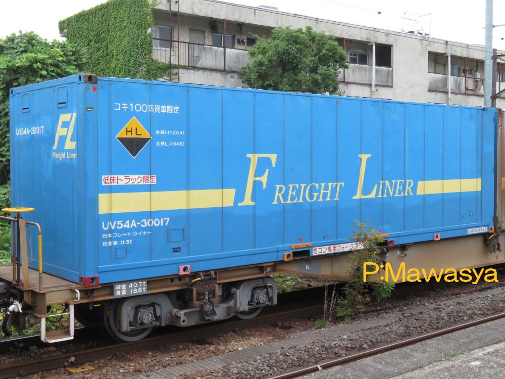 私有コンテナのページ（新制度：通風コンテナ（UV51A～UV57A））